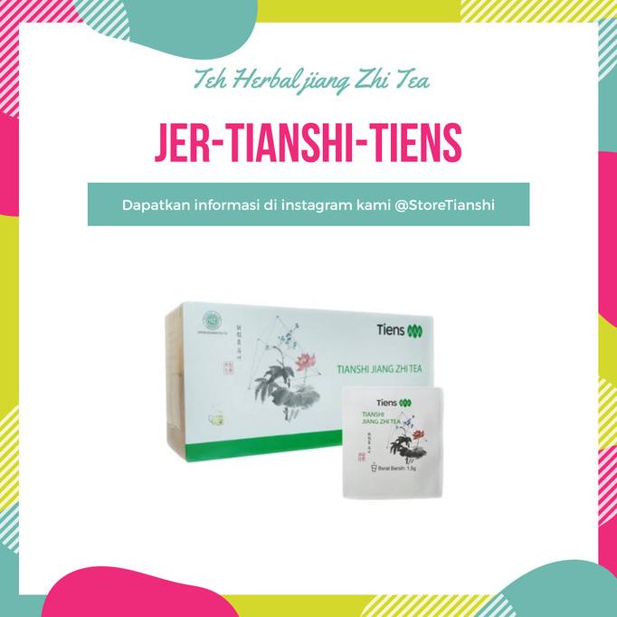 Jual Tiens JIANG ZHI Tea | Teh Hijau Tianshi Herbal ASLI 100%. | Shopee ...