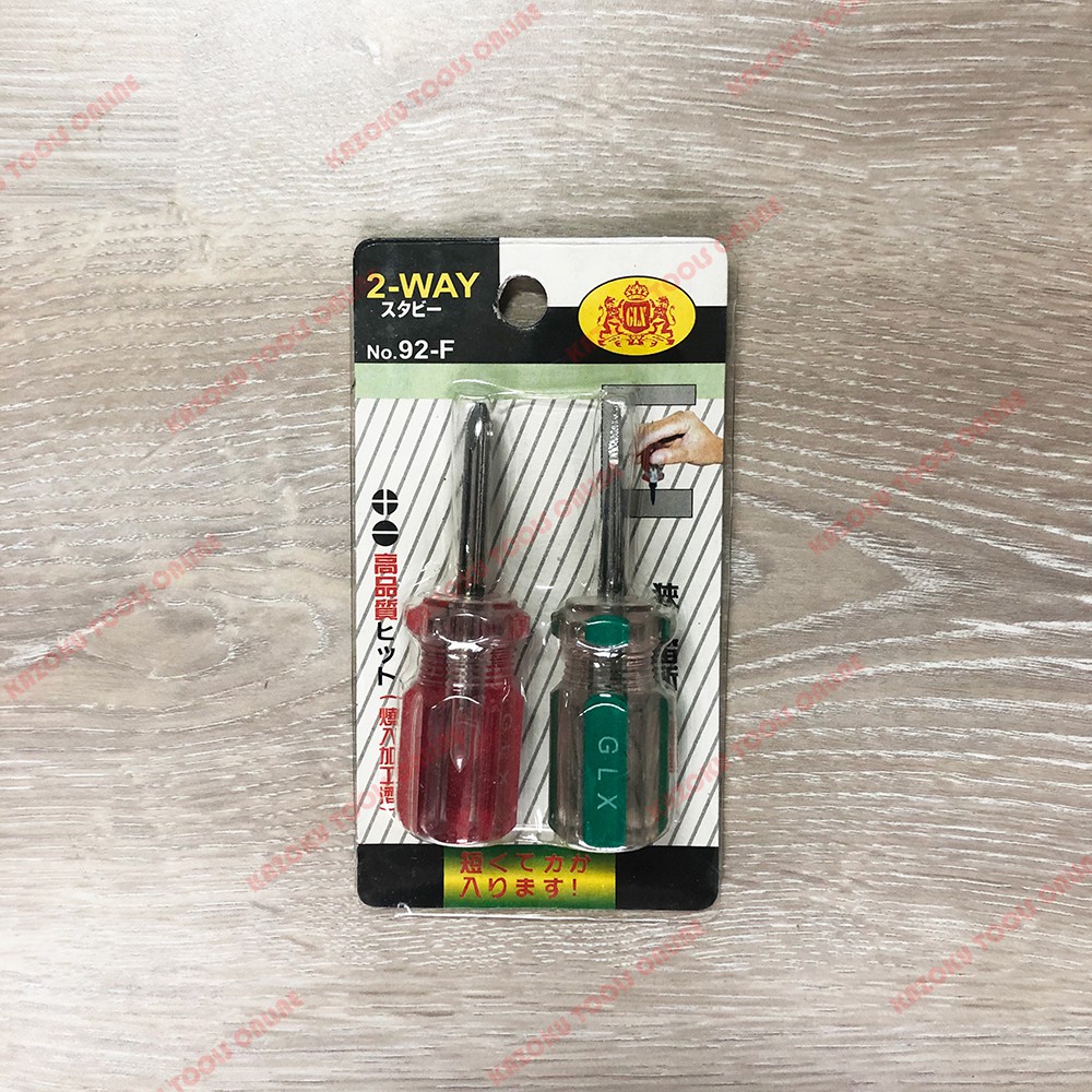 Jual Obeng Pendek (+) (-) (GLX) | Shopee Indonesia