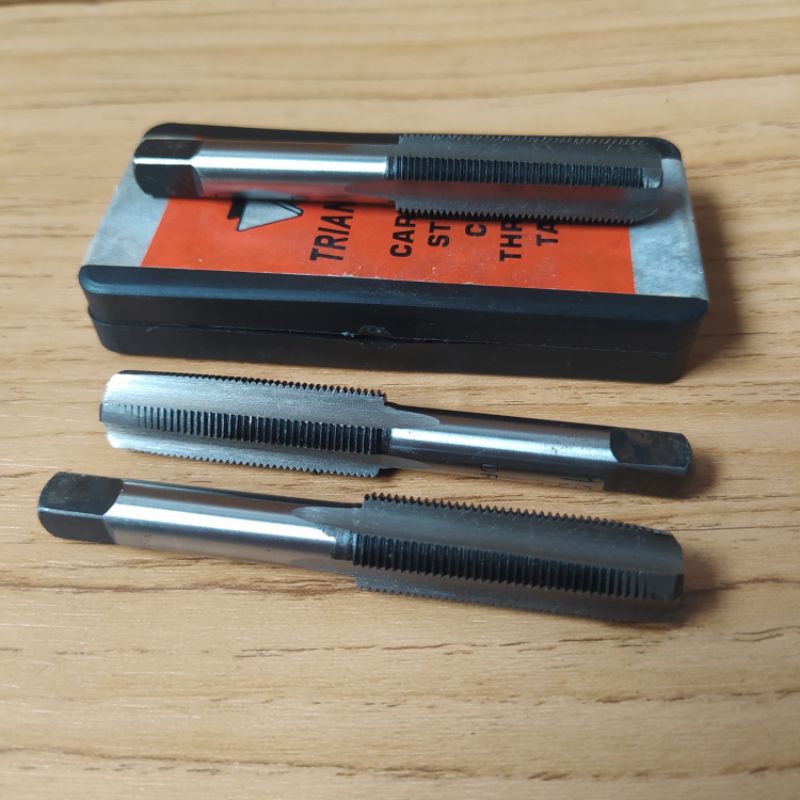 Jual TRIANGLE mata bor ulir drat baut mata hand tap ukuran M8 x 0.75 ...