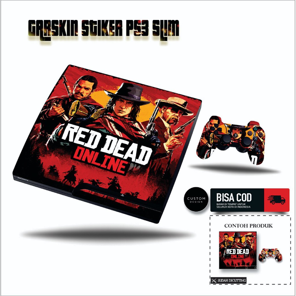 Jual Garskin Ps3 Slim ps3 Fat ps3 super slim Sticker Vinyl decal ...