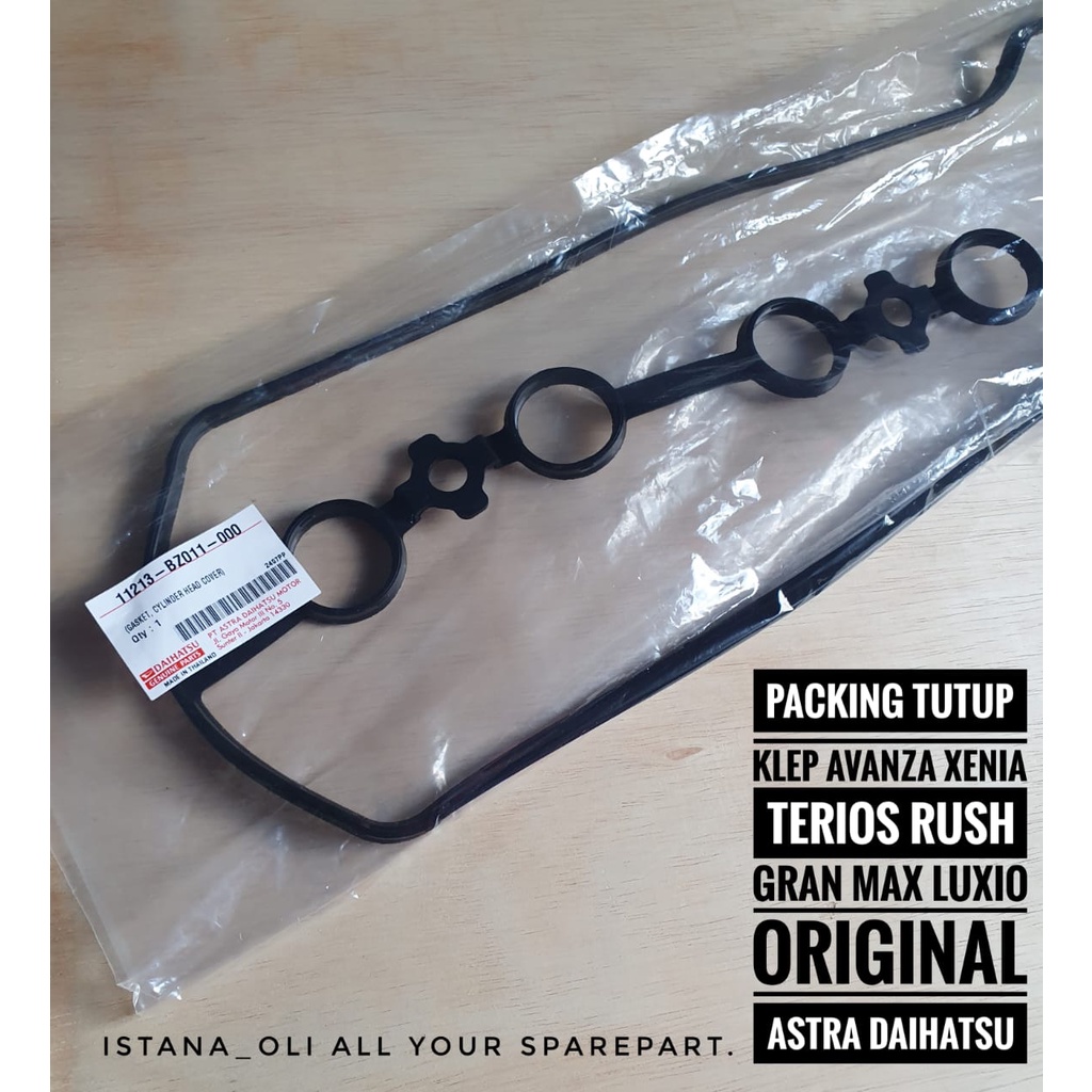 Jual Paking Packing Deksel Tutup Klep Avanza Xenia Terios Rush Gran max Luxio Original DAIHATSU ...