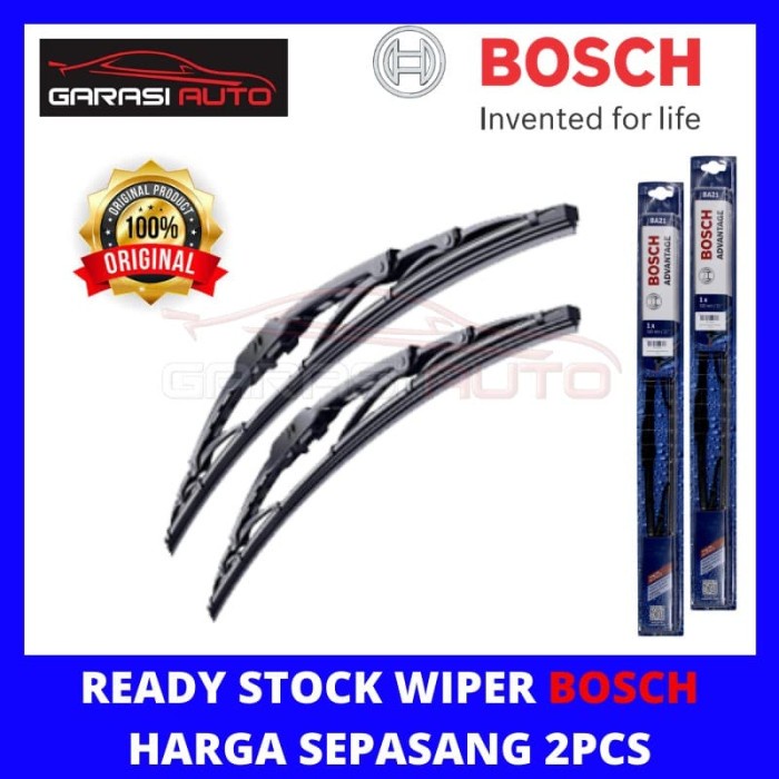 Jual Wiper Karet Kaca Depan Mobil Feroza Original Bosch Advantage 2pcs | Shopee Indonesia