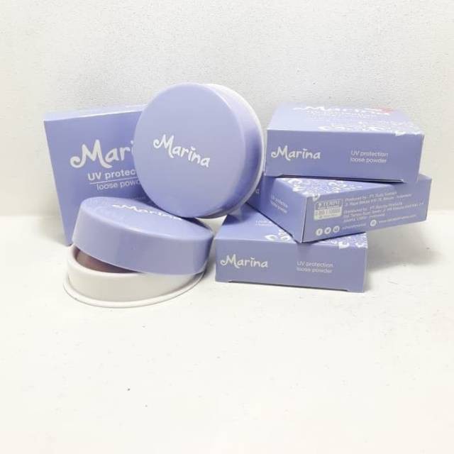 Jual Marina loose powder uv protection 25gr | Shopee Indonesia