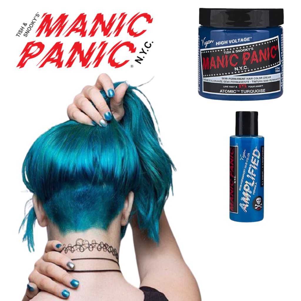 Jual Manic panic Atomic turquoise (classic, Amplified) | Shopee Indonesia