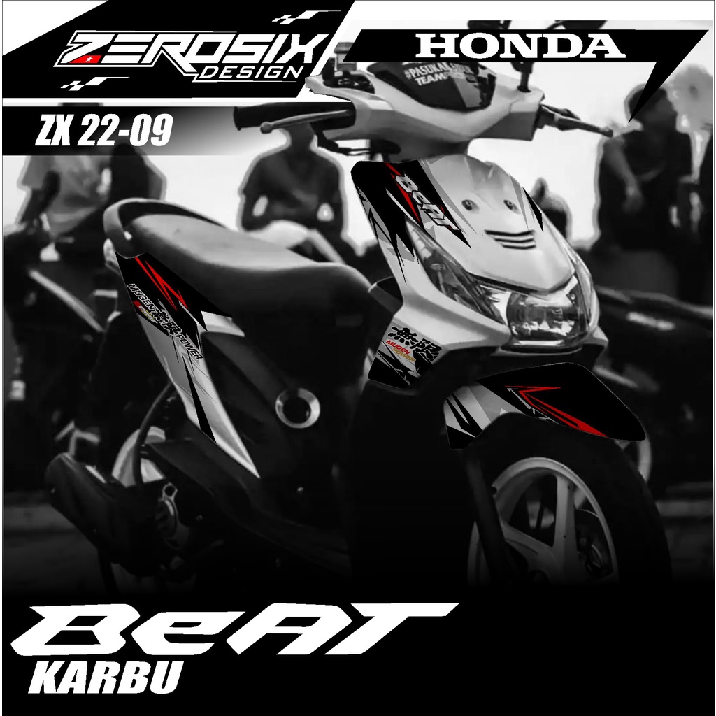 Jual Decal Sticker Full Body Beat Karbu 2008 2009 2010 Stiker Variasi ...