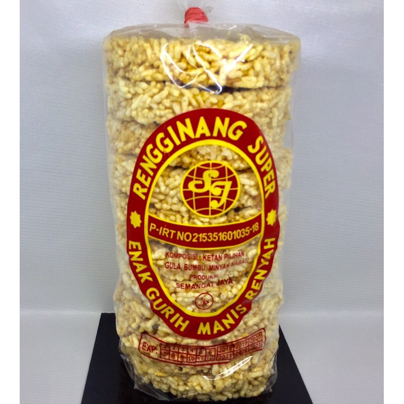 Jual RENGGINANG SUPER - Enak Gurih Manis Renyah 330gr isi 10pcs ...