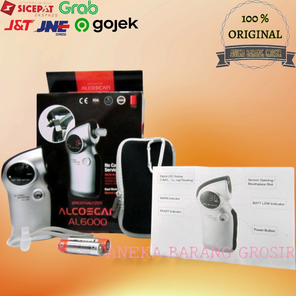 Jual alcoscan al6000 alat tes alkohol | Shopee Indonesia