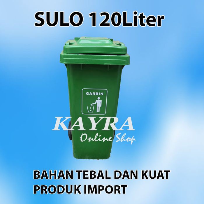 Jual Tempat Sampah SULO 120Liter | Shopee Indonesia