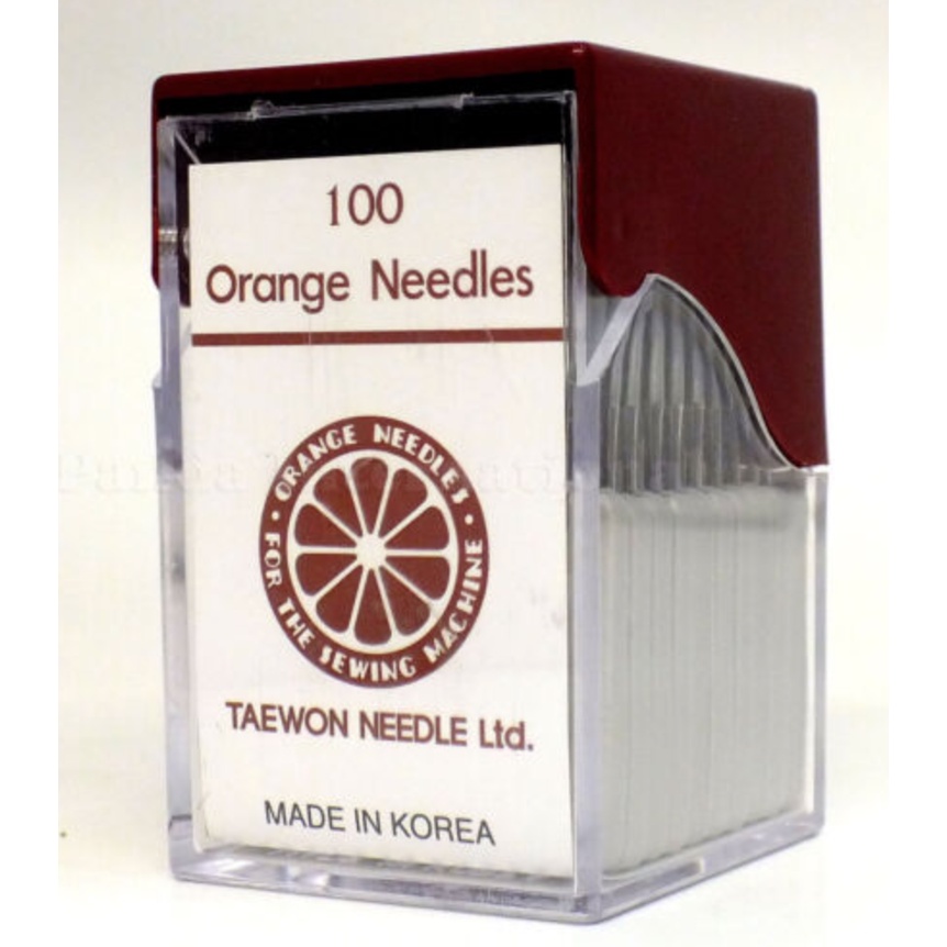 Jual Kotak Jarum Organ Needles / Orange Needles Case / Tempat | Shopee ...