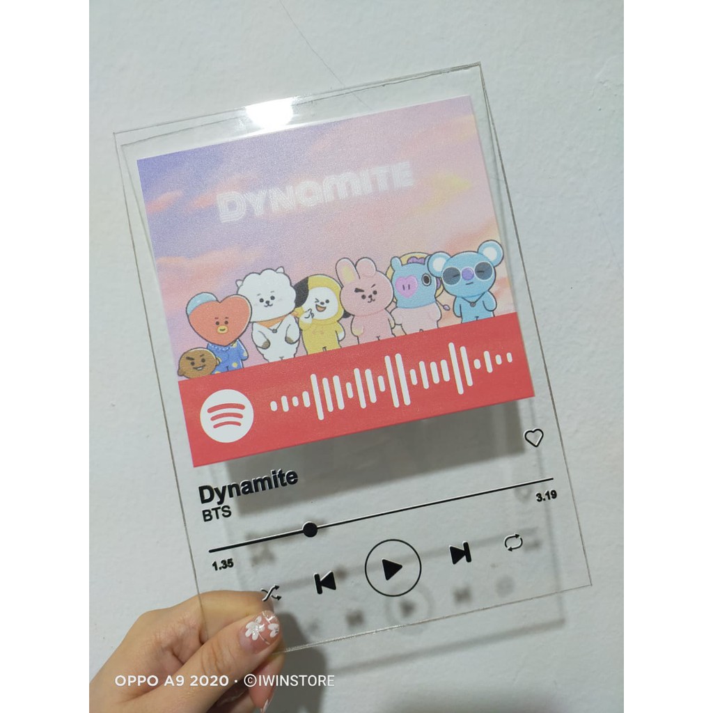 Jual CUSTOM ACRYLIC SPOTIFY SONG ALBUM / AKRILIK SPOTIFY SONG ALBUM ...