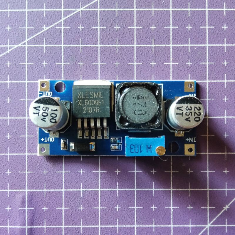Jual STEP UP DC Converter power supply 4A XL6009 DC adjuetable Boost ...