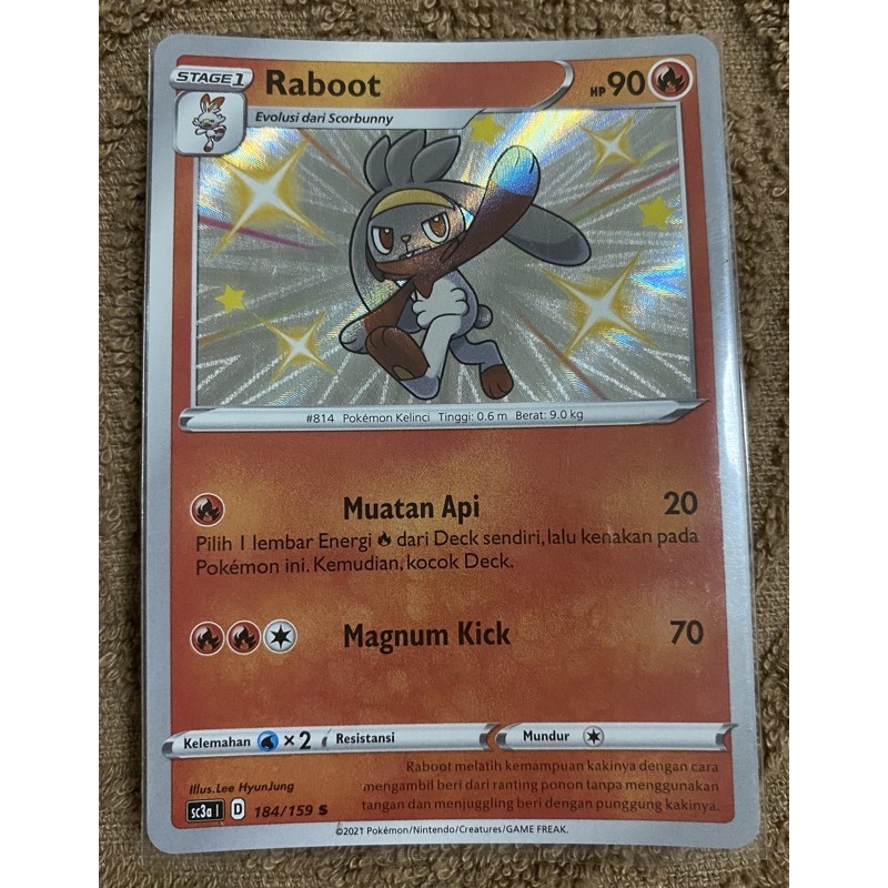 Jual Raboot Baby Shiny Pokemon TCG Indonesia | Shopee Indonesia