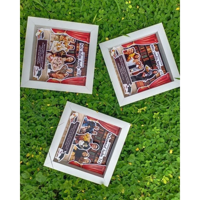 Jual POP UP FRAME 3D / SCRAPFRAME / KADO WISUDA / ULTAH / WEDDING ...