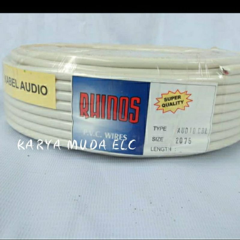 Jual kabel rambut 2x0.75@50mter/kabel Hyo 2x0,75@50meter | Shopee Indonesia
