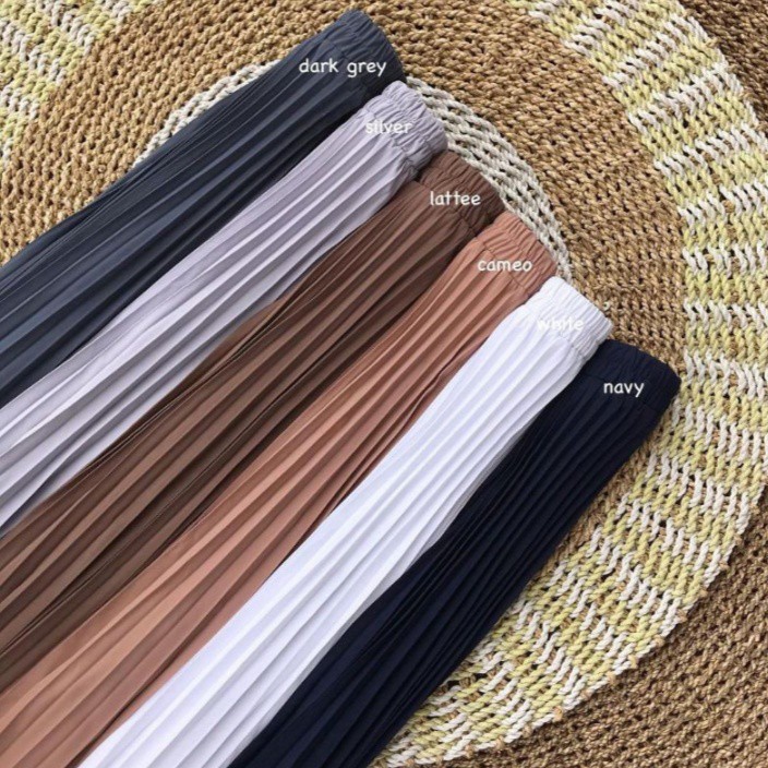 Jual ROK PLISKET PANJANG PREMIUM | Shopee Indonesia