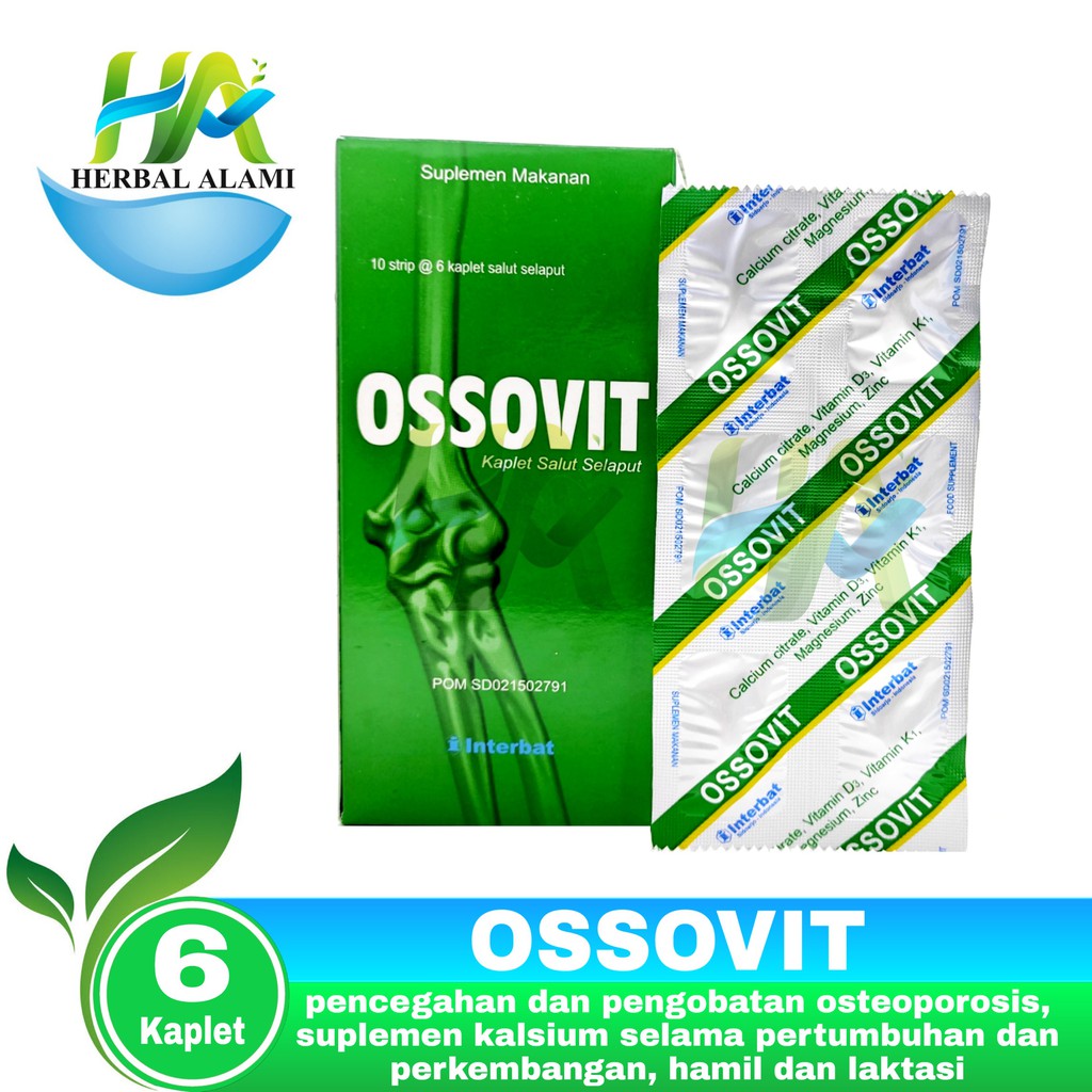 Jual OSSOVIT PERSETRIP - Vitamin Untuk Tulang dan Sendi | Shopee Indonesia