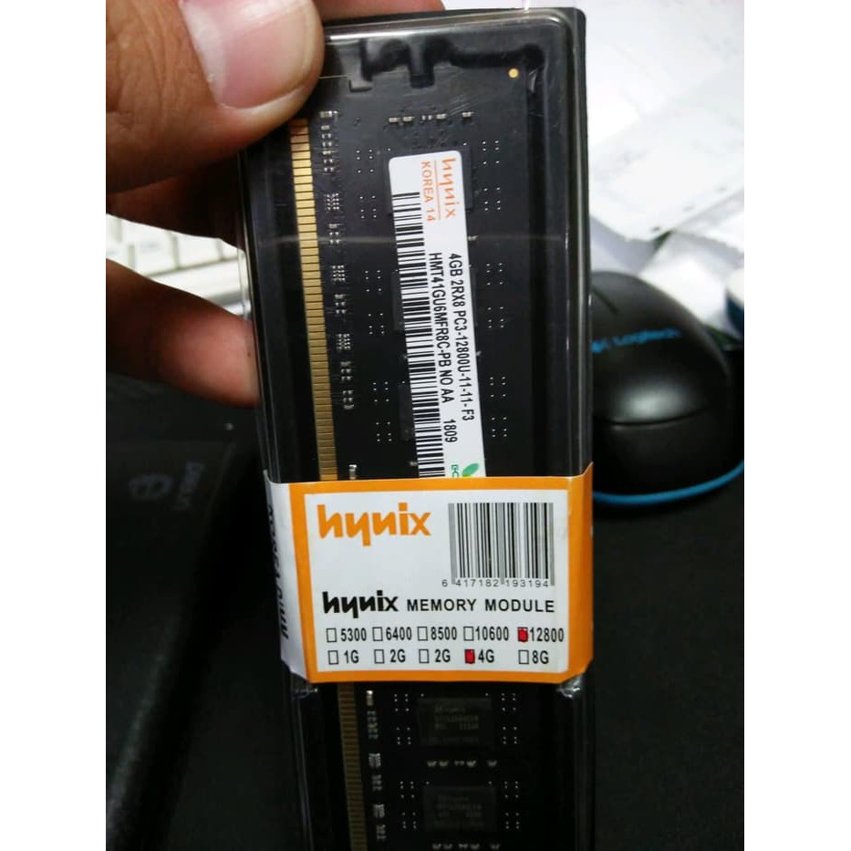 Jual RAM HYNIX DDR3 4GB PC 12800 / 1600 LONGDIMM | Shopee Indonesia