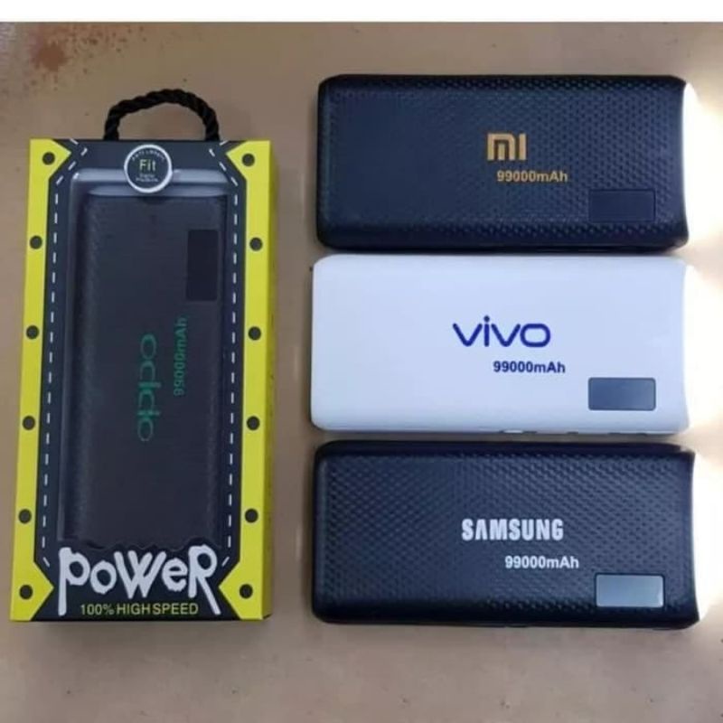 Jual {BG} Powerbank Kapasitas 99000MAH 2 USB | Shopee Indonesia