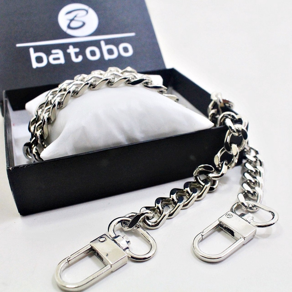 Jual Batobo Rantai Tas Wanita Panjang Sudah ada Pengaitnya Nikel Tebal ...