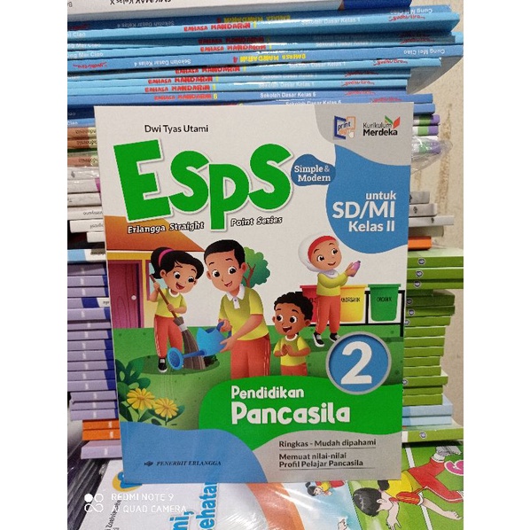 Jual OBRAL Buku SD ESPS Pendidikan Pancasila Kelas 2 SD / MI Kurikulum Merdeka Erlangga | Shopee ...