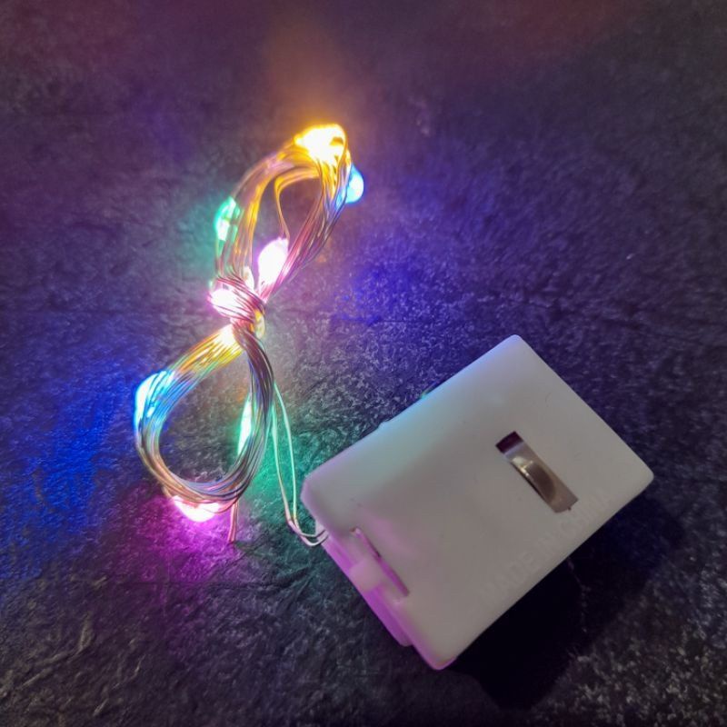 Jual Lampu Tumblr Led 1 Meter 3 mode Led kabel kawat free batrai ...