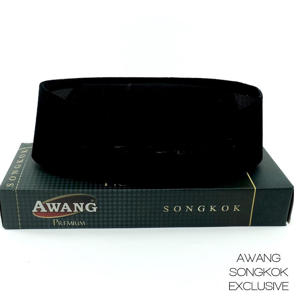 Jual Peci HITAM Nasional merk AWANG RAHMAT PREMIUM Songkok Presiden ...