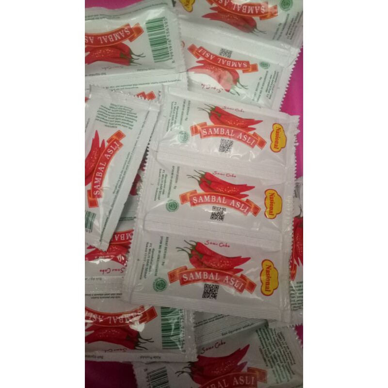 Jual saos sambal Nasional stick (saset) | Shopee Indonesia