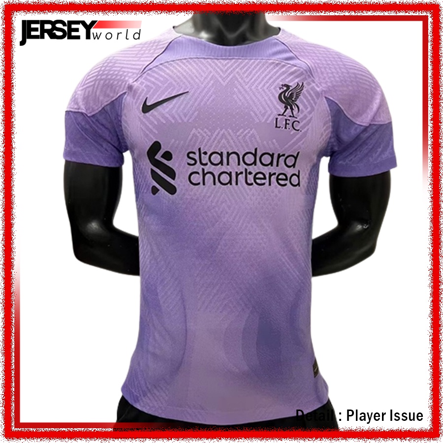 Jual Jersey Liverpool GK Kiper Ungu Player Issue 2022-2023 PREMIUM ...