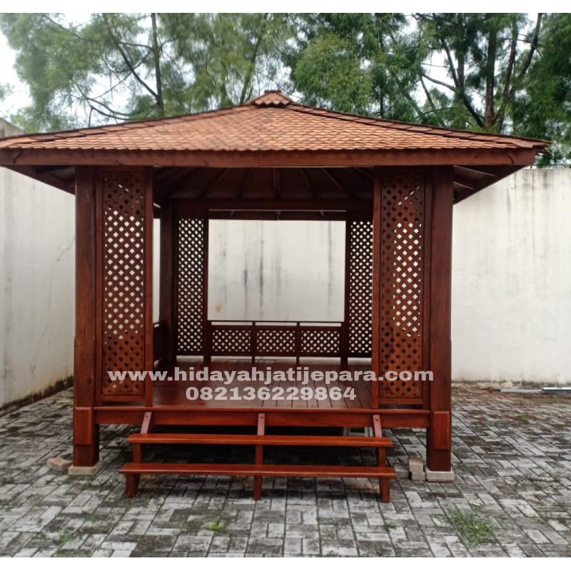Jual Gazebo saung taman minimalis modern | Shopee Indonesia