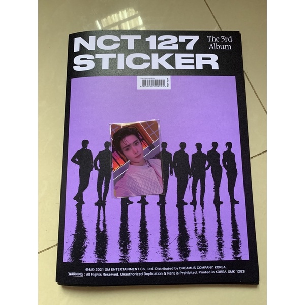 Jual jaehyun sticker photocard pc album nct 127 stikcer album only ...