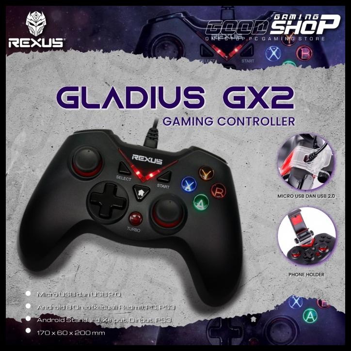 Jual Rexus Gladius Gx2 - Gaming Controller | Shopee Indonesia