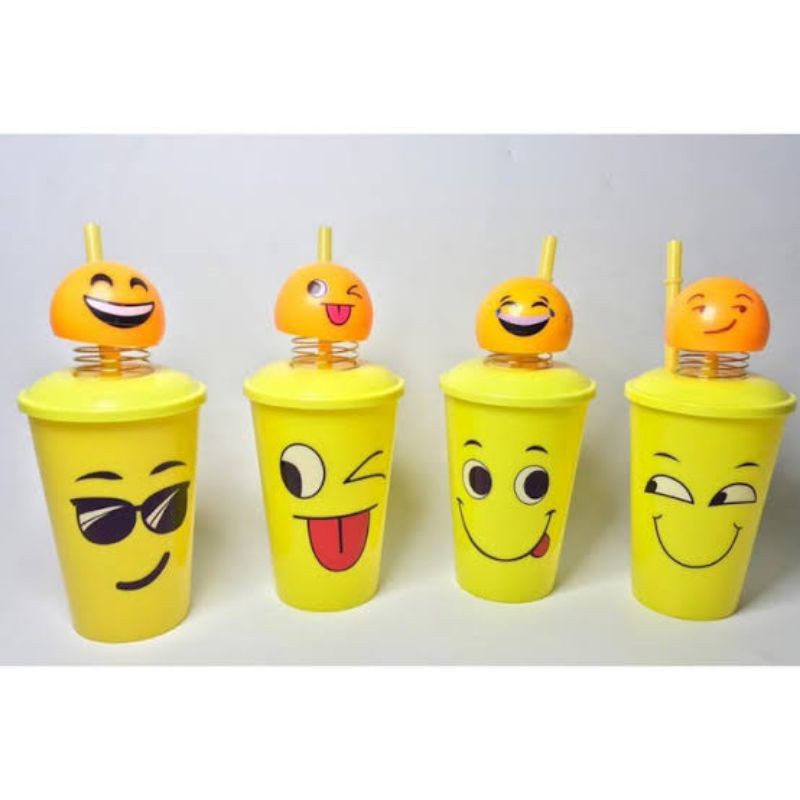 Jual mug emoticon / gelas emoji / gelas unik | Shopee Indonesia