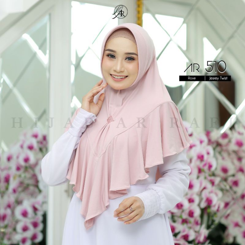 Jual hijab jilbab kerudung bergo instan terbaru kekinian ArRafi AR 510 ...