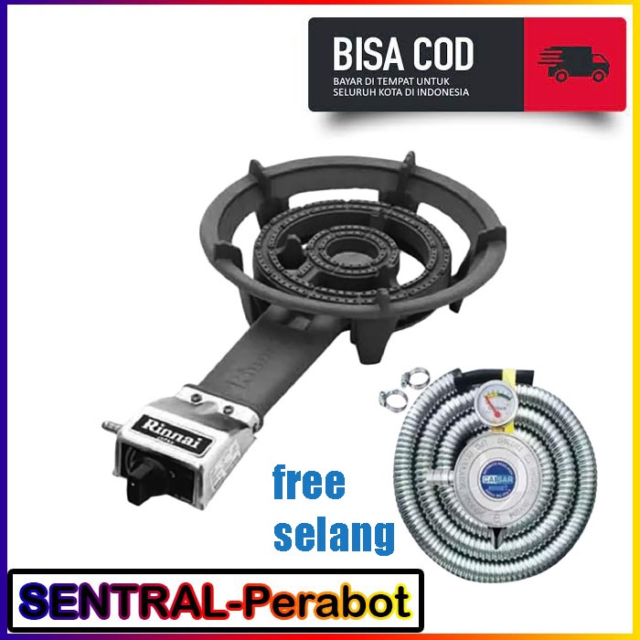 Jual Rinnai Kompor Cor Low Pressure TL 289RI + Selang Gas Regulator SNI ...