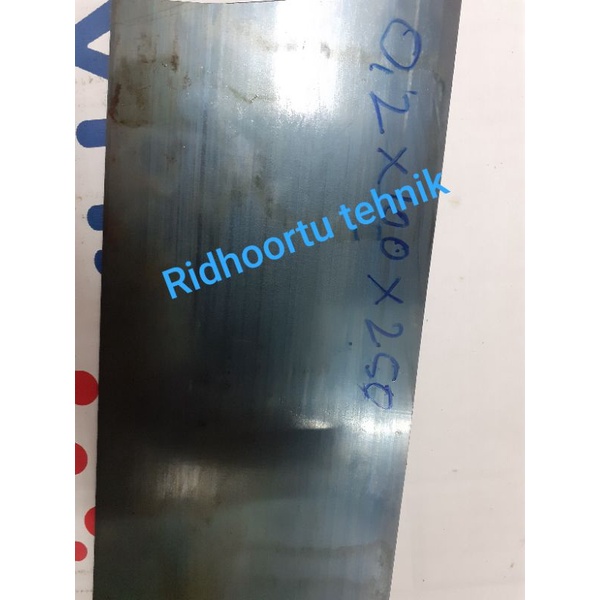 Jual plat Baja SK5 0.2mm x 100mm x 250mm | Shopee Indonesia