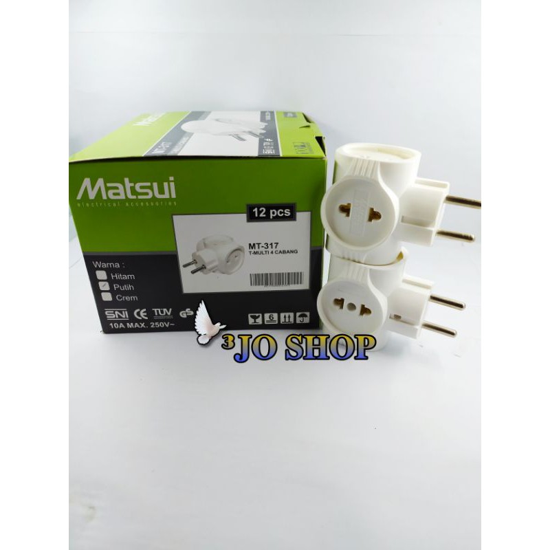 Jual Steker T multi kaki 2 Cabang 4 Matsui | Shopee Indonesia