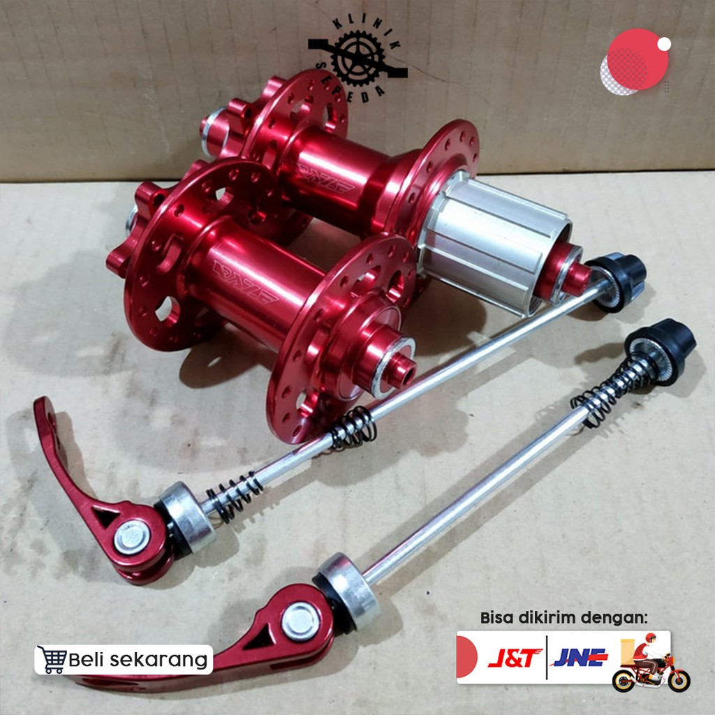 Jual Hub Freehub RAZE 32h Merah Komponen Sepeda Perlengkapan Sepeda ...