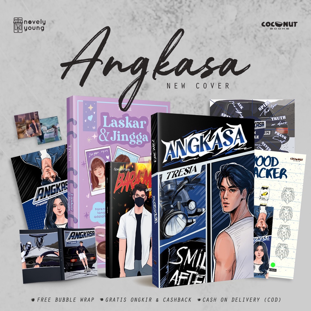 Jual Novel Angkasa - Tresia - Coconut Books | Shopee Indonesia