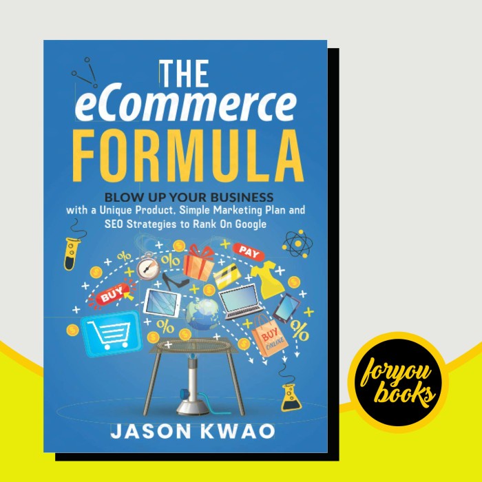 Jual The eCommerce Formula: Blow Up Your Business With a Unique Product ...