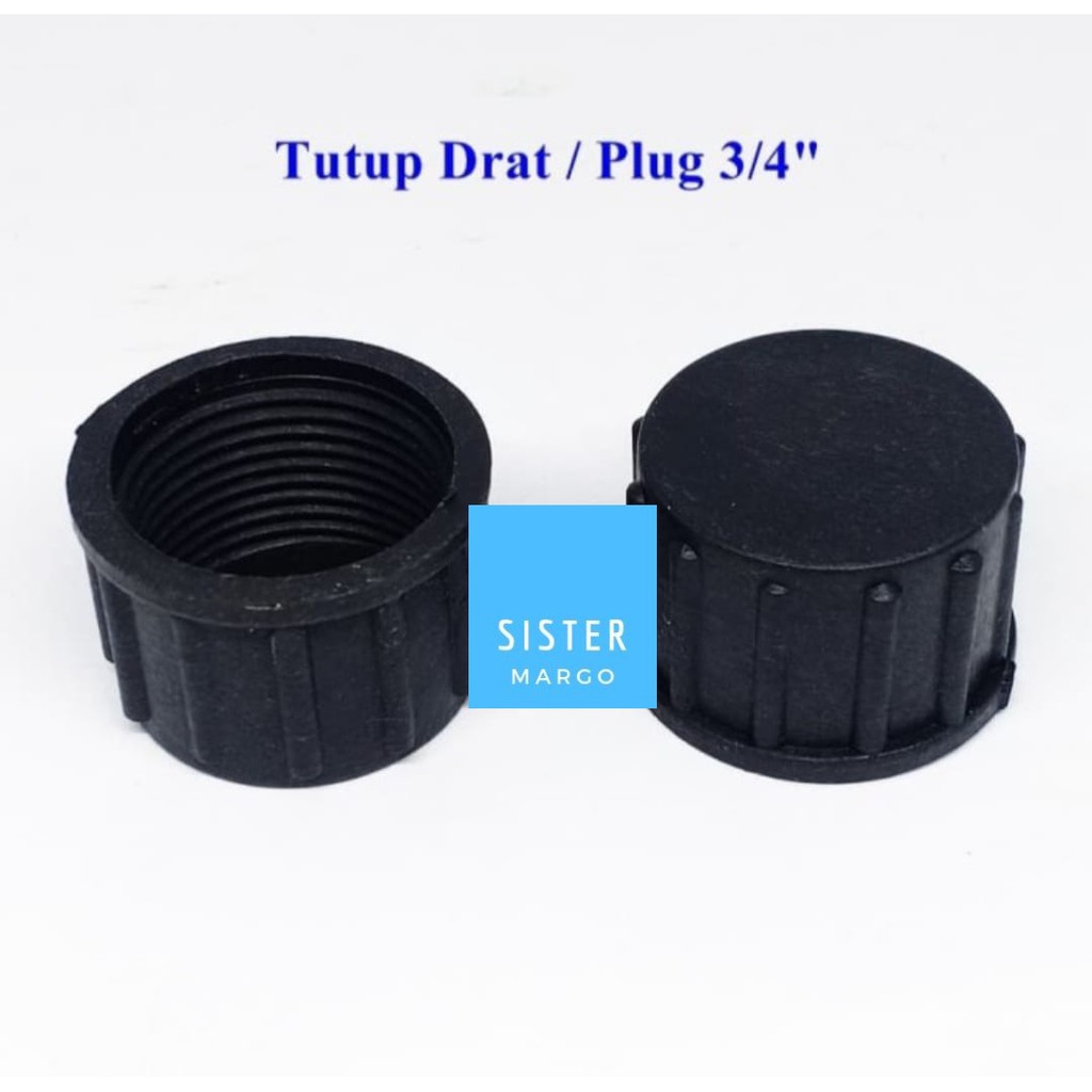 Jual Dop Drat Dalam Tutup Plug PVC 3/4 Inch Murah Bagus - 2PCS | Shopee ...