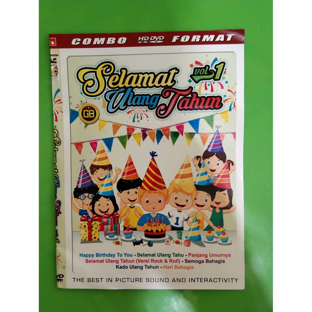 Jual KASET PROMOO VCD Lagu Ulang tahun Happy Birthday | Shopee Indonesia