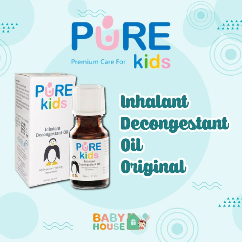 Jual Pure Kids Inhalant Decongestant Oil All Varian | Shopee Indonesia