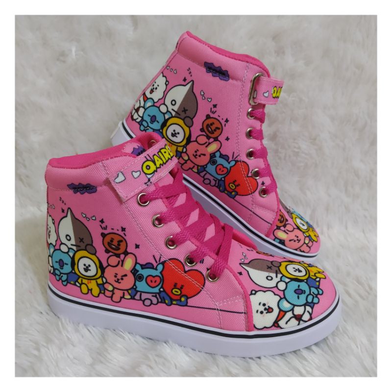 Jual BT21/BTS/sepatu BT21 terbaru free cetak nama & foto | Shopee Indonesia