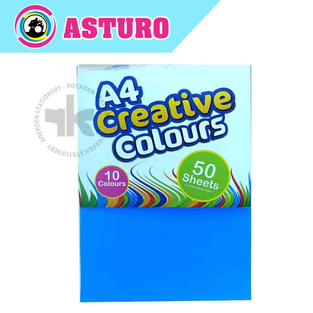 Jual Asturo Origami Paper Kertas Lipat A4 Single Side (50 Sheets ...