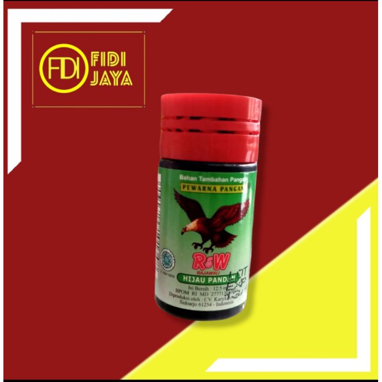 Jual SUMBO PEWARNA MAKANAN FOOD COLORING WARNA R&W RW RAJAWALI | Shopee ...