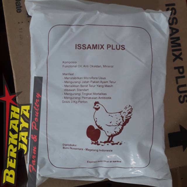 Jual Premix Pakan Ayam ISSAMIX PLUS | Shopee Indonesia