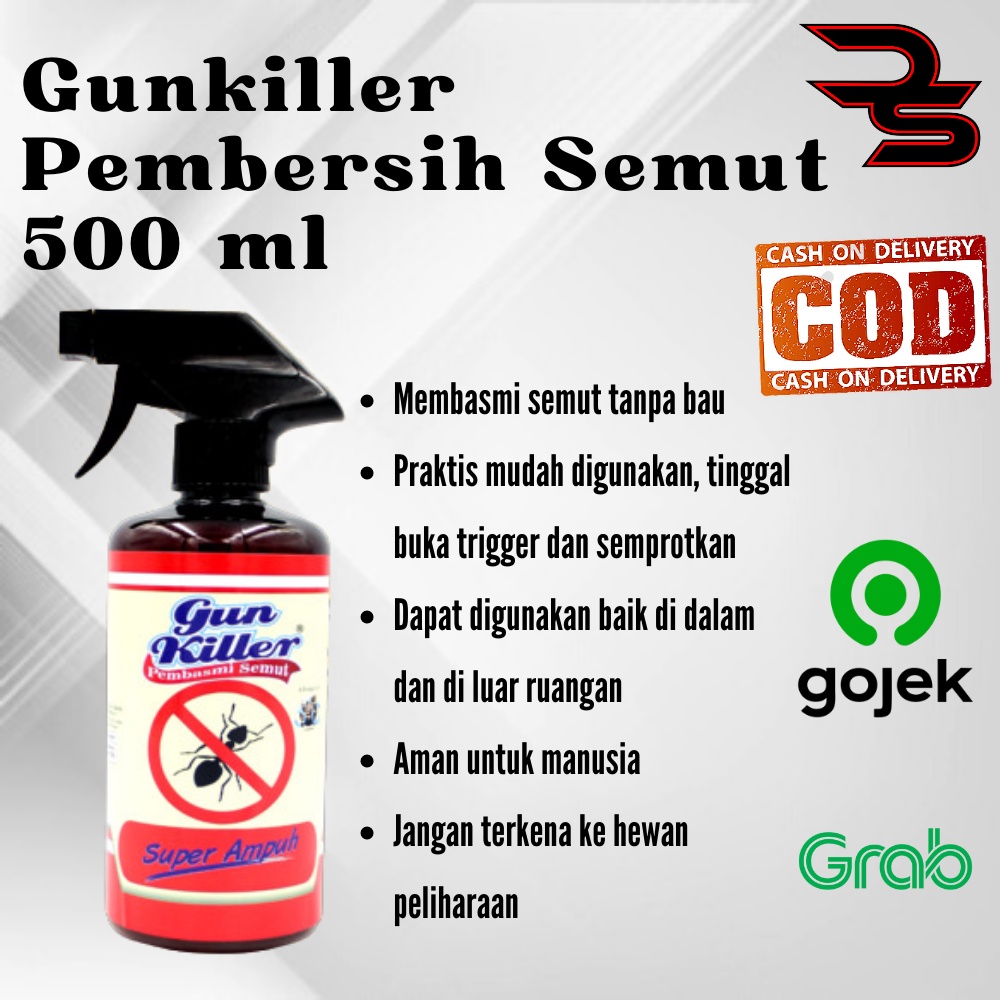 Jual Racun Pembasmi Semut GUNKILLER Spray 500ml Super Ampuh / Obat Hama ...