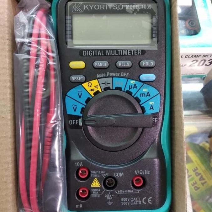 Jual KYORITSU 1009 DIGITAL MULTIMETER ORIGINAL ASLI 100% | Shopee Indonesia