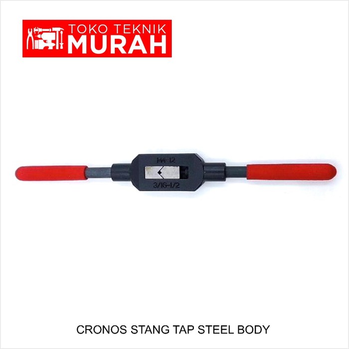 Jual Cronos Stang Tap No. 1 Gagang Pegangan Steel Body 1 mm - 10 mm ...