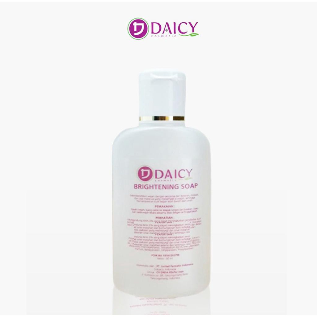 Jual DAICY BRIGHTENING Soap / Sabun Wajah / Sabun kulit wajah normal ...